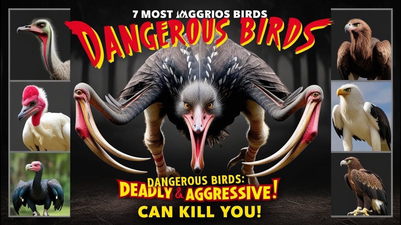 7 Most Dangerous Birds That Can Kill You – Beware of These Aggressive ...