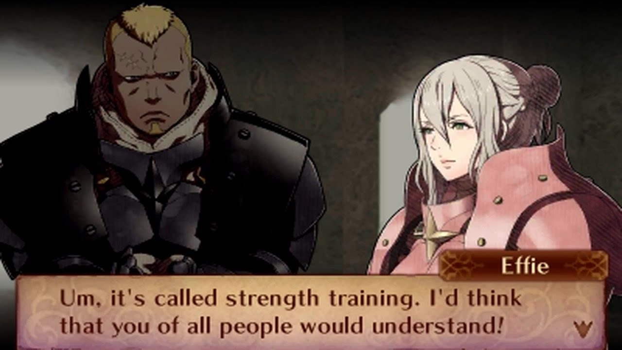 Fire Emblem Fates: Conquest - Effie & Benny Support Conversations - YouTube