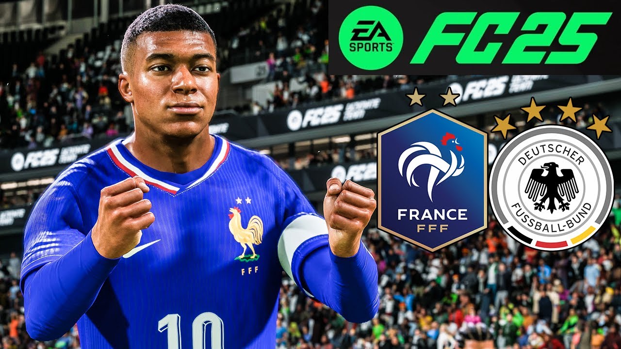 FRANCE - ALLEMAGNE | FC 25 Simulation Mode Gameplay Legend Difficulty ...