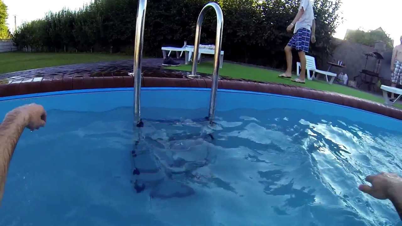 fun by the swimming pool | Go Pro Hero 3 BE - YouTube