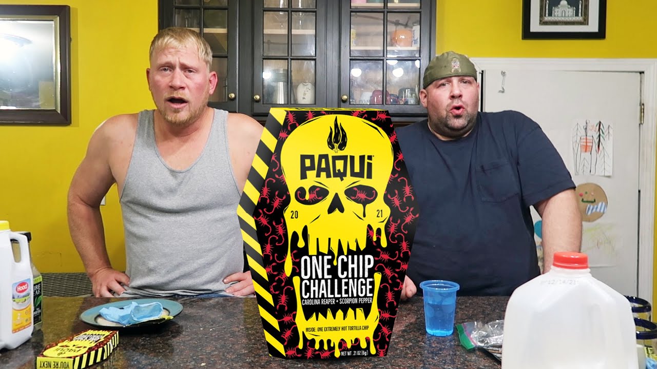 Paqui One Chip Challenge Extremely Spicy - YouTube