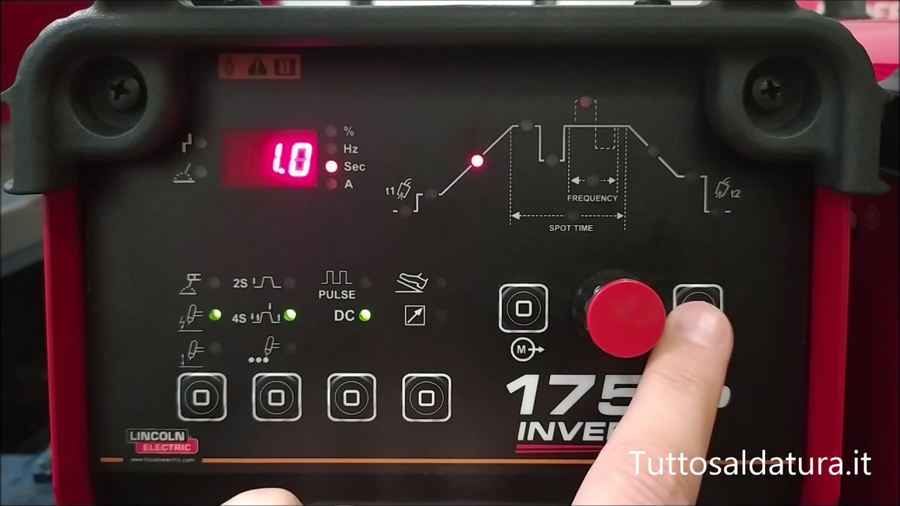 Lincoln Invertec 175TP e 220TPX - YouTube