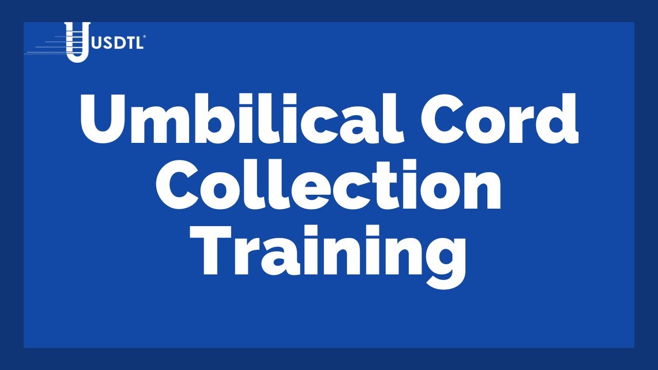 Umbilical Cord Collection Training Video - YouTube