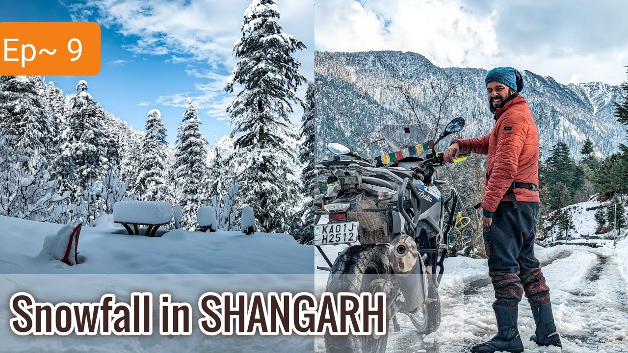 Stuck in Heavy Snowfall for 5 days | Shangarh - The White Paradise ...