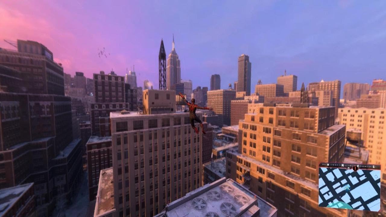 The tallest building in Spider-Man Miles Morales - YouTube