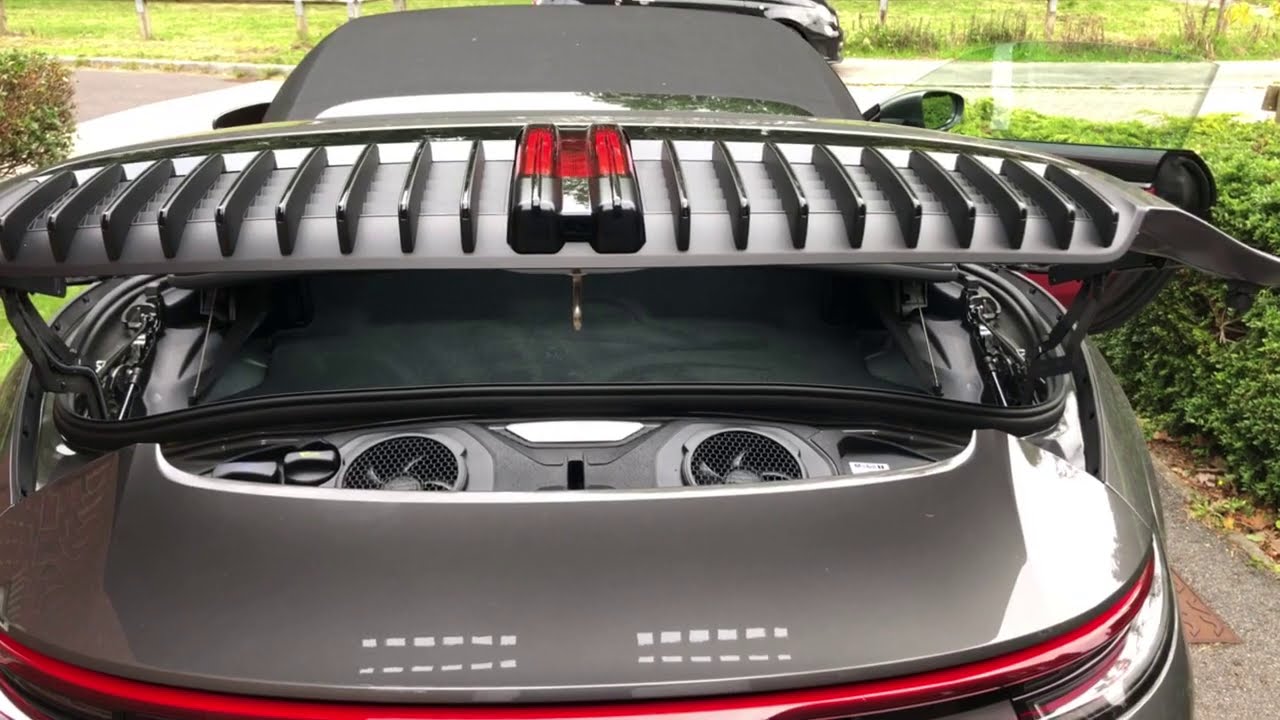 2020 Porsche 911 (992) Carrera S Cabriolet - Agate Grey Engine Service ...
