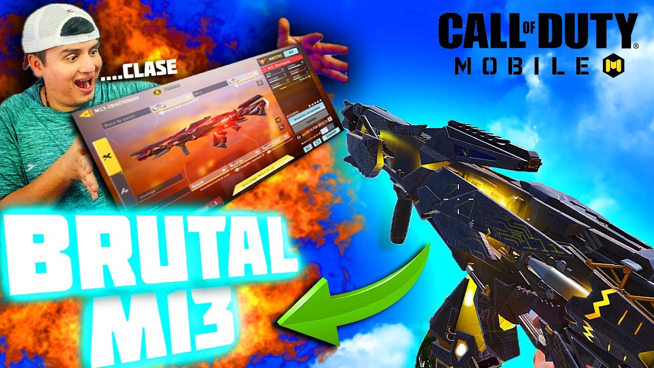 LA MEJOR CLASE DE M13 con 0 RETROCESO en COD MOBILE - YouTube
