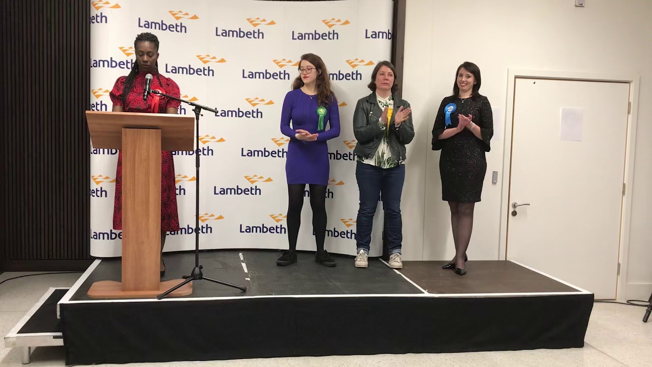 Florence Eshalomi victory speech - YouTube