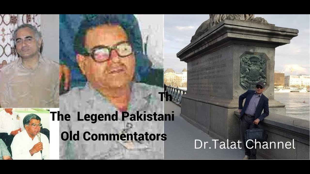The Legend Pakistani Cricket Old Commentators - YouTube