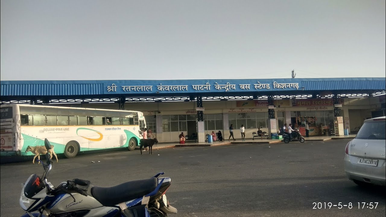 New Kishangarh bus stand Shri Ratanlal kanwarlal Patni bus station ...