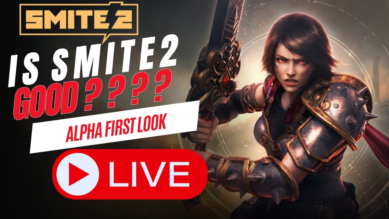 Smite 2 Alpha First Look - YouTube