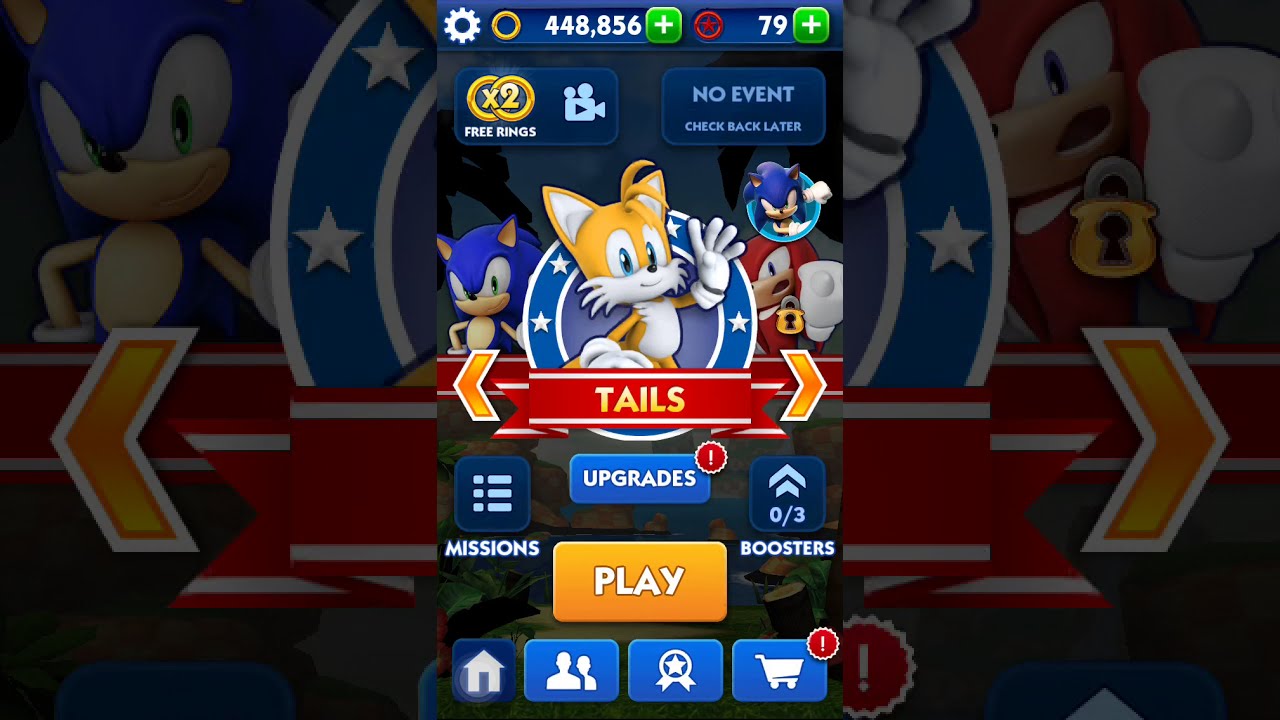 How to unlock Tails in Sonic Dash by collecting character tokens: - YouTube