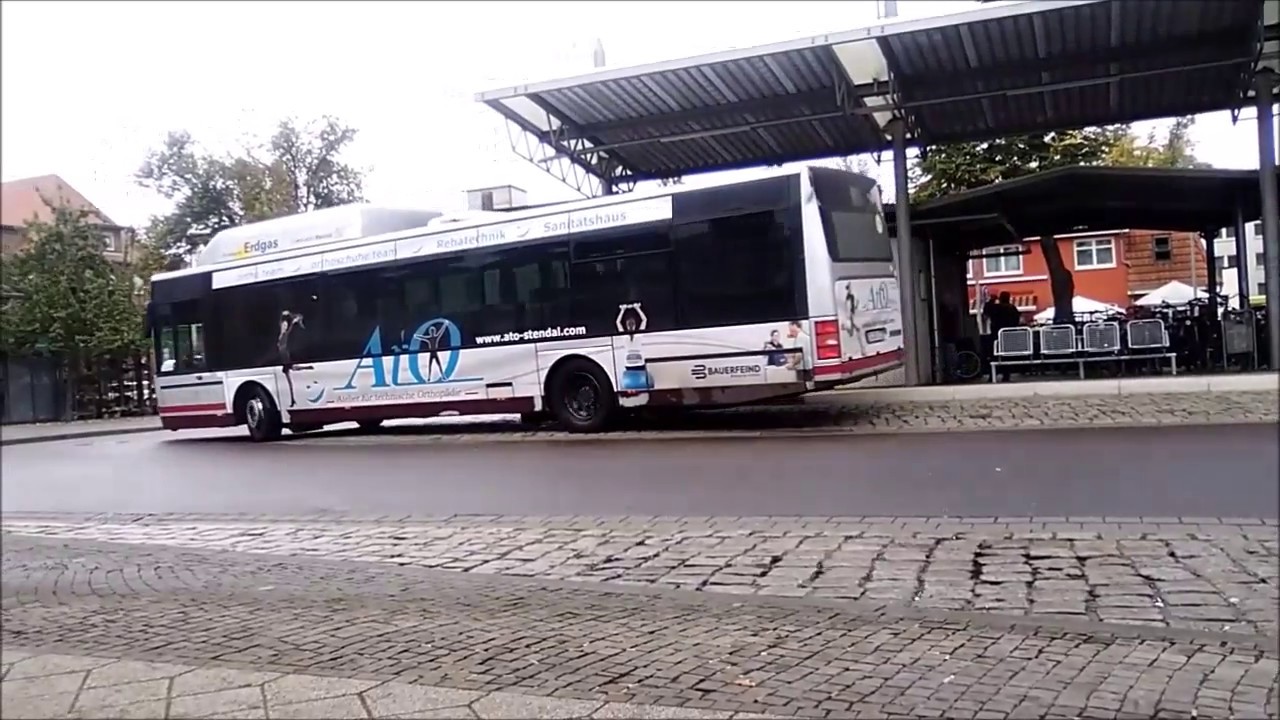 Bus Neoplan Centroliner N4416 Ü CNG & MAN 3-Achser Altmark - YouTube