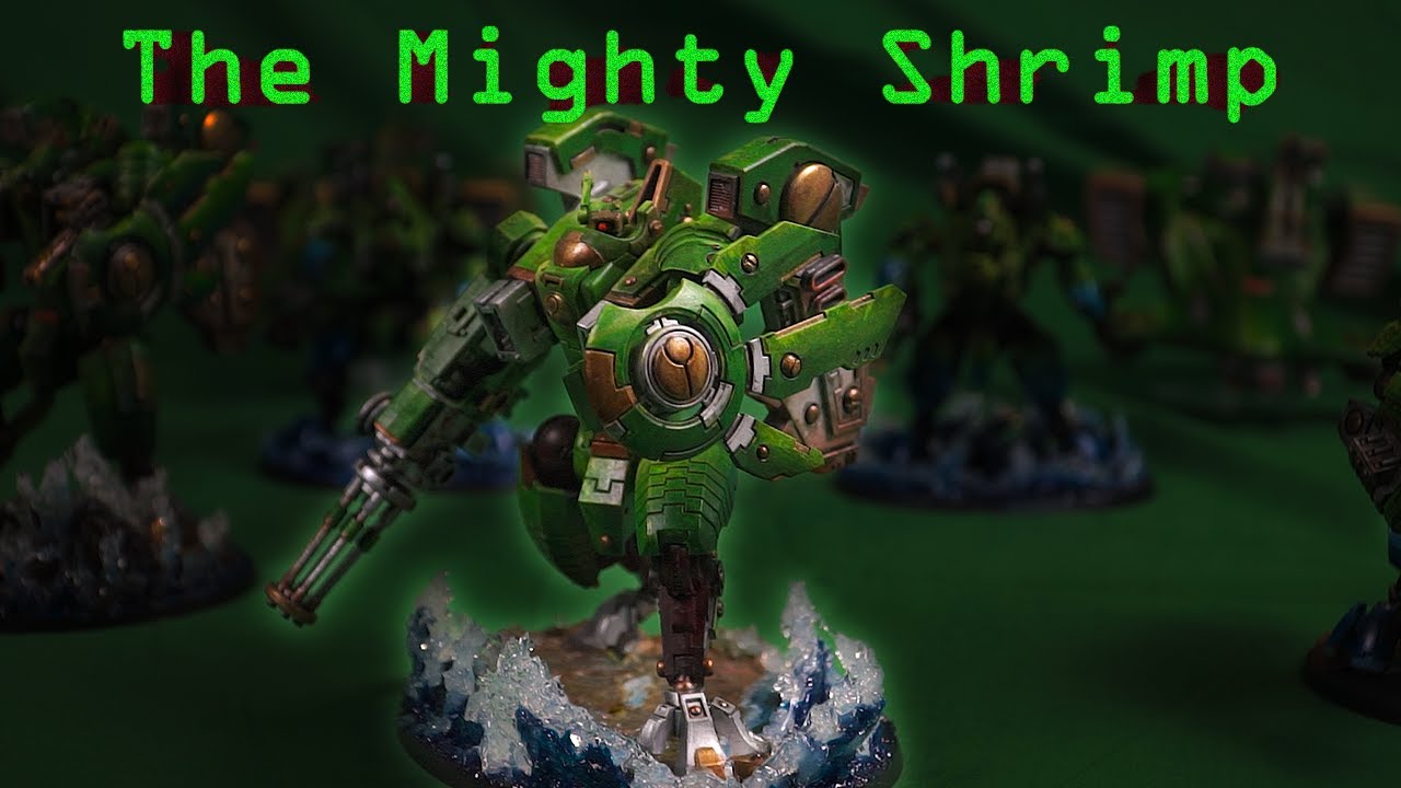 The Mighty Shrimp: A Tau Army Showcase - YouTube