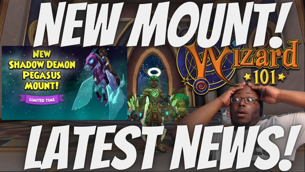 NEW MOUNT! Wizard101 News! - YouTube