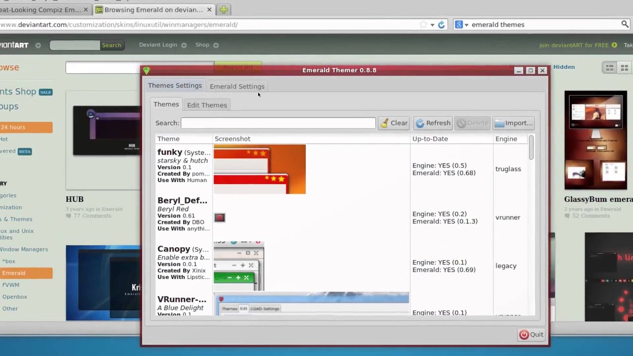 Compiz: Rollup Window Quick Fix - YouTube
