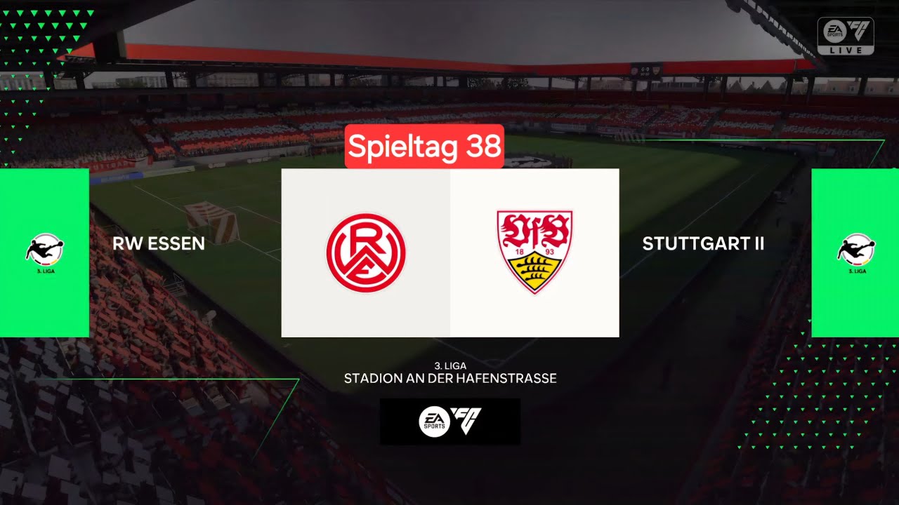 EA Sports FC 25| Aufstieg oder Relegation?| Spieltag 38 gegen VfB ...