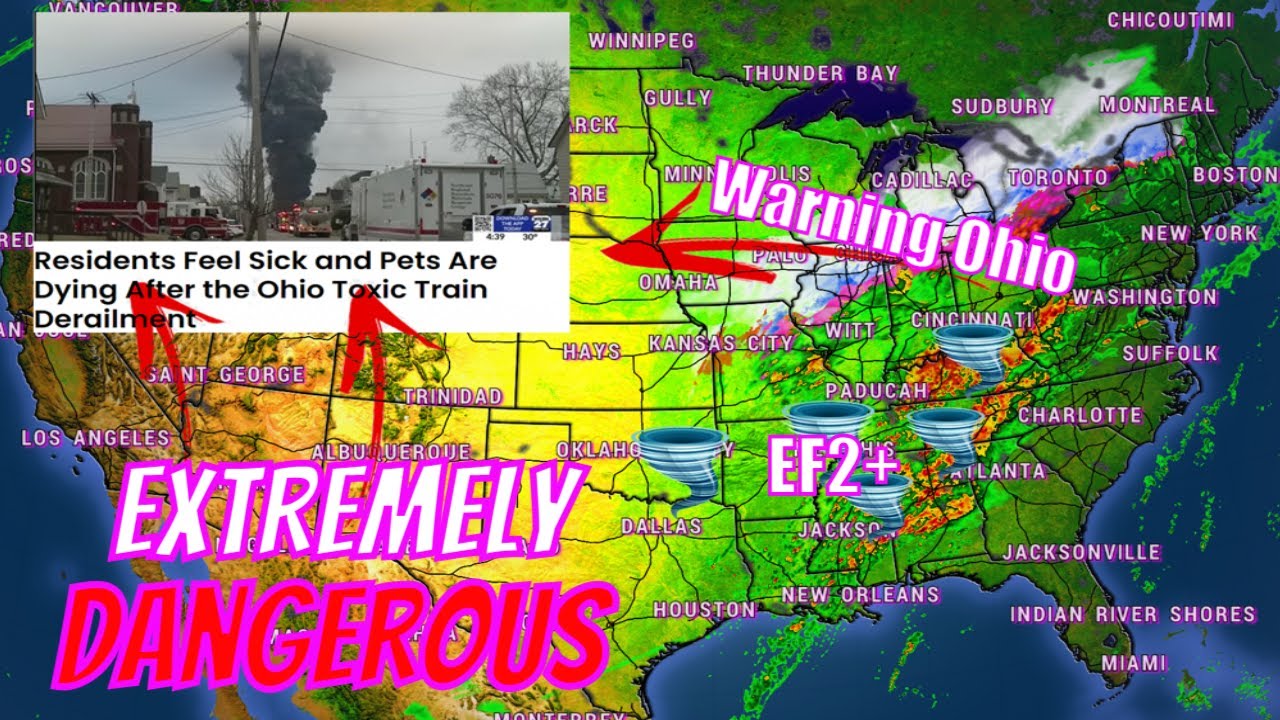 Huge Update! Big Danger In Ohio! Polar Vortex Change, Severe Weather ...
