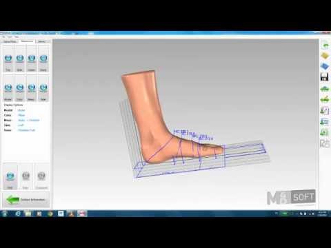 Make AFO with M4D Scan - YouTube