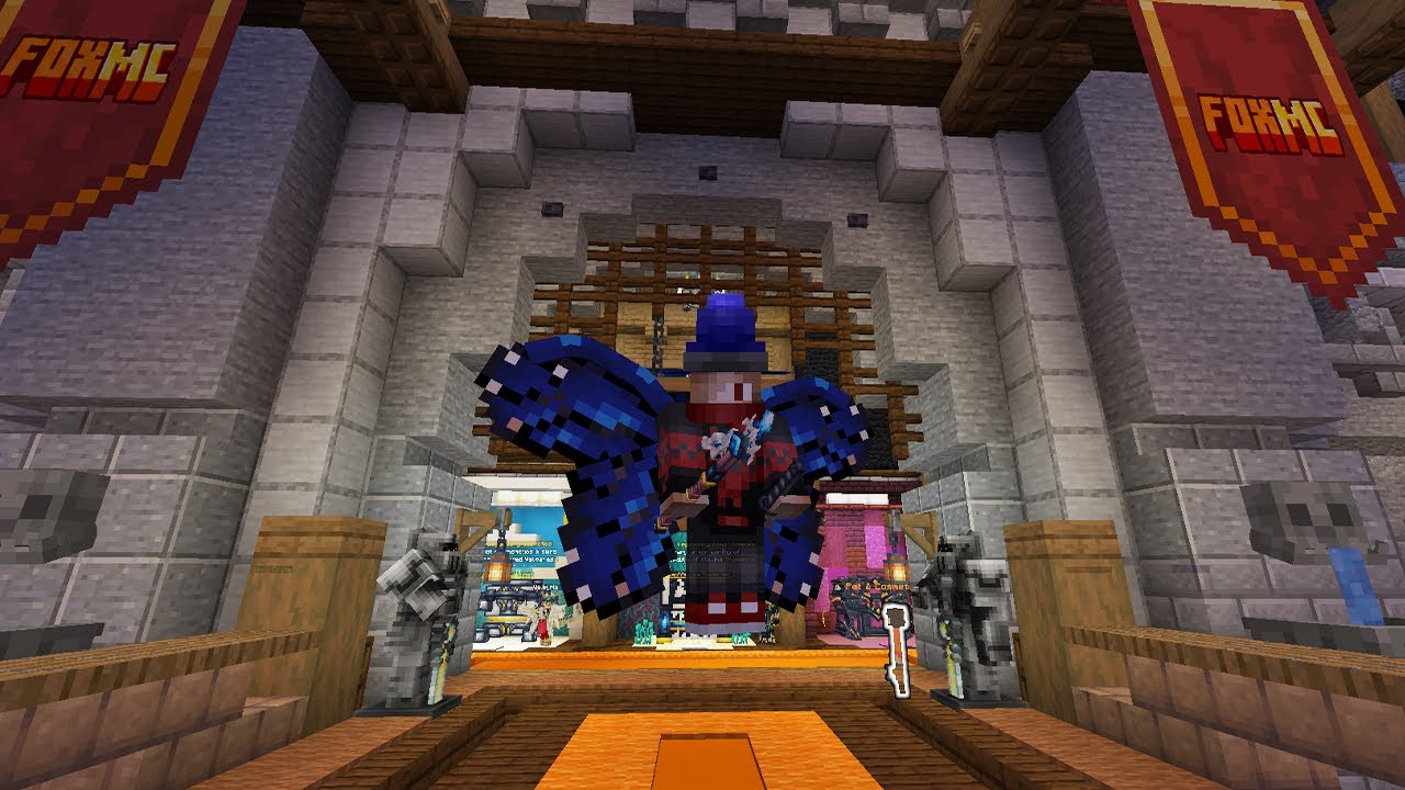 FoxMC 1.2.5 | WINGS in minecraft - YouTube