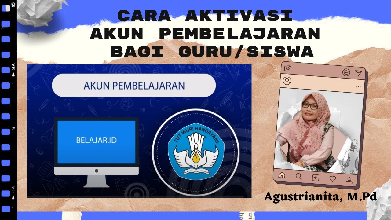 CARA AKTIVASI AKUN BELAJAR ID BAGI GURU/SISWA MENGGUNAKAN HP - YouTube
