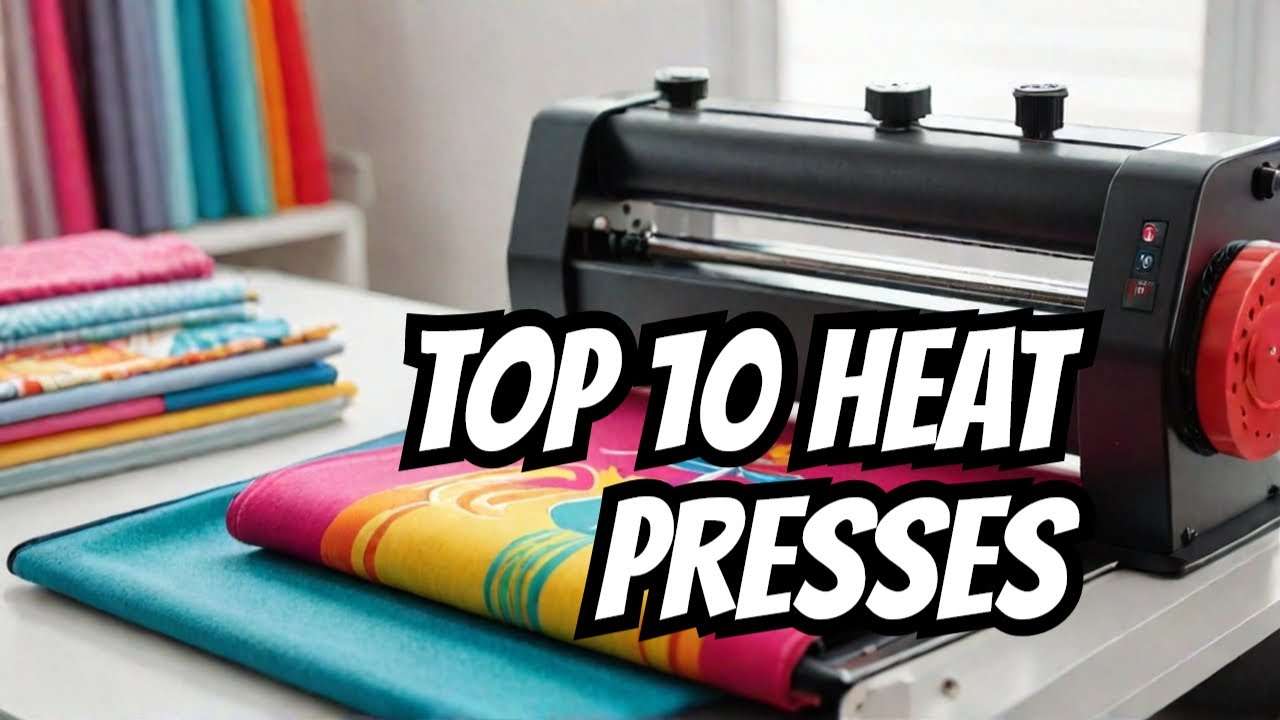 EXPERT Reveals Top Rated Heat Press Machines for 2025 - YouTube