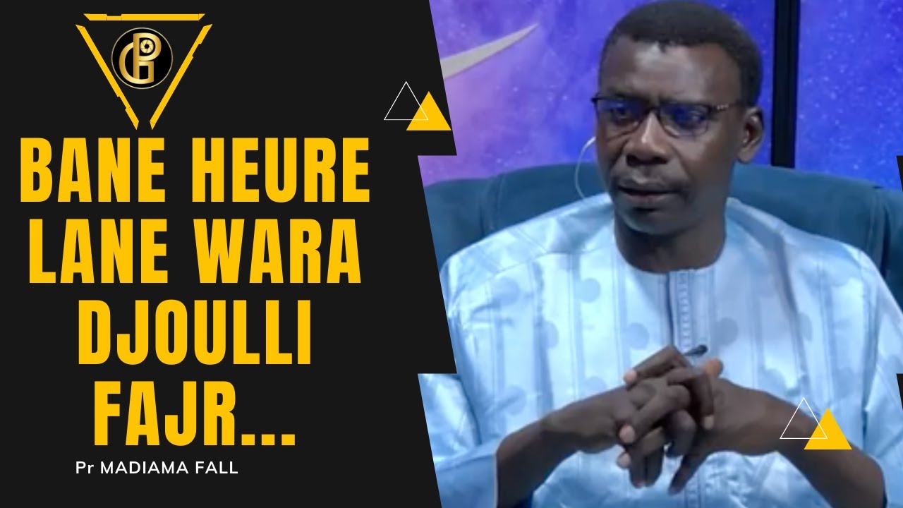 🚨Allahou Akbar😱 La prière de l'aube Pr MADIAMA FALL - YouTube