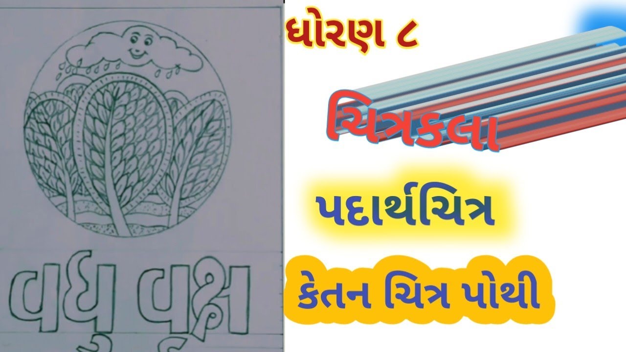 std 8 drawing ધોરણ 8 પદાર્થમિત્ર કેતન ચિત્ર પોથી ચિત્ર સંયોજન std 8 ...