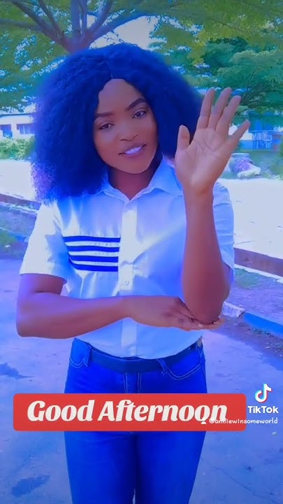 DAY 5 of #30DaysSignLanguageChallenge GREETINGS:GOOD MORNING,GOOD ...