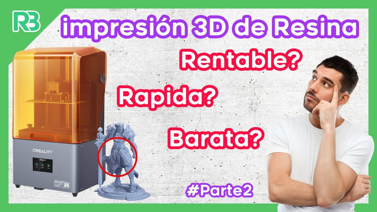 La impresion 3d en resina es rentable? Parte 2 - YouTube