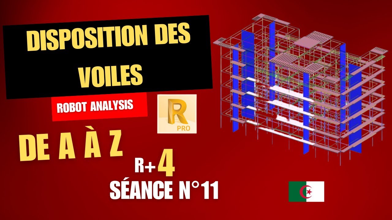 Séance N°11 : Disposition des voiles (Etude Batiment R+4 de A à Z ...