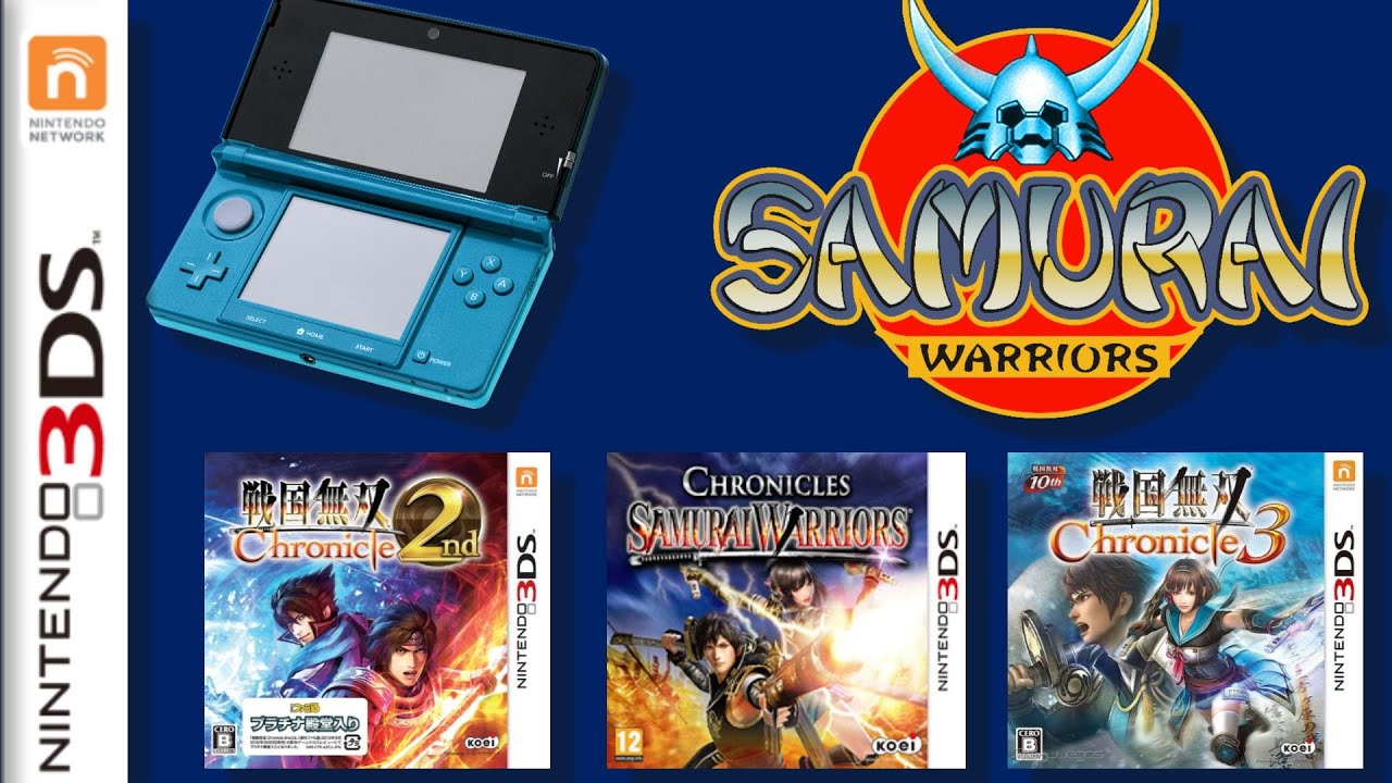 Todos Los Samurai Warriors Para 3DS - YouTube