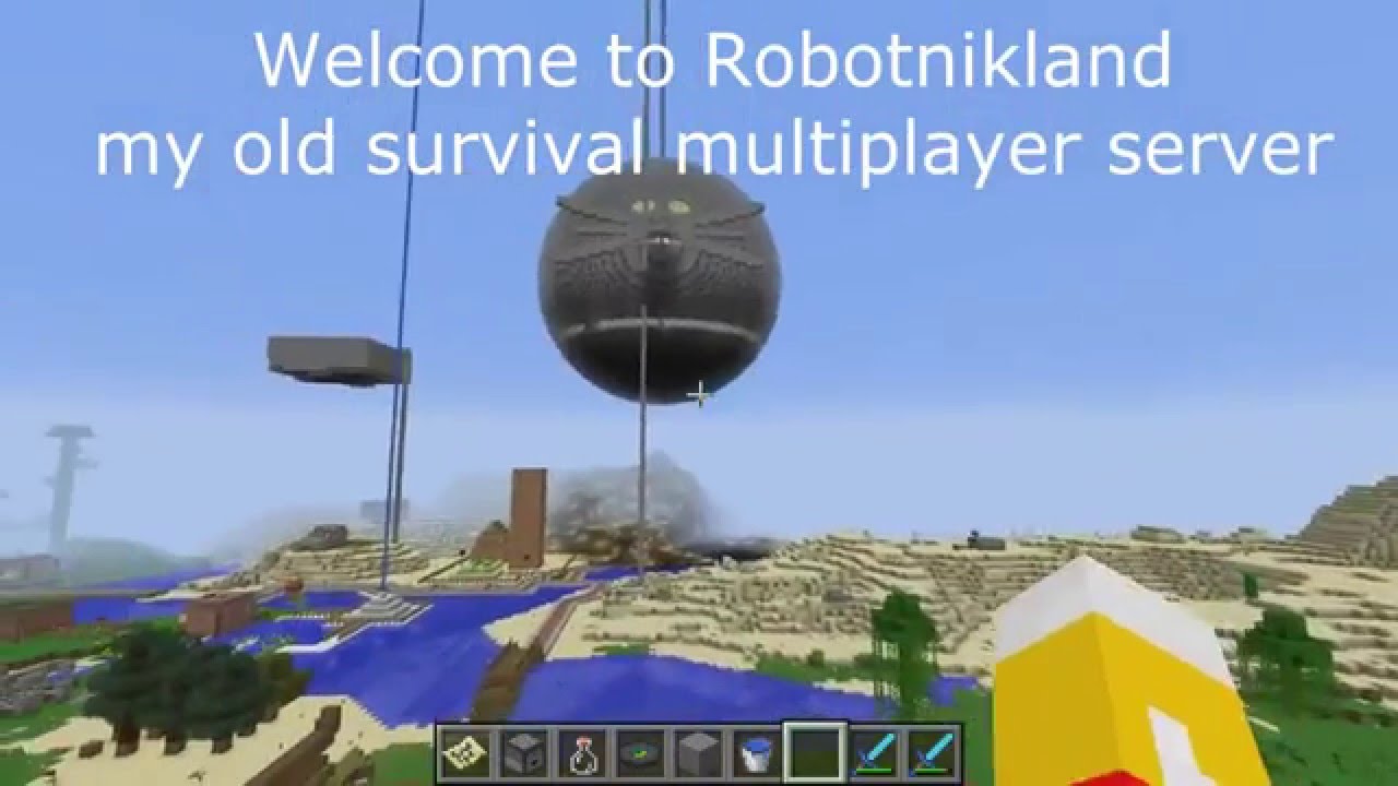 Minecraft : my Robotnikland - YouTube