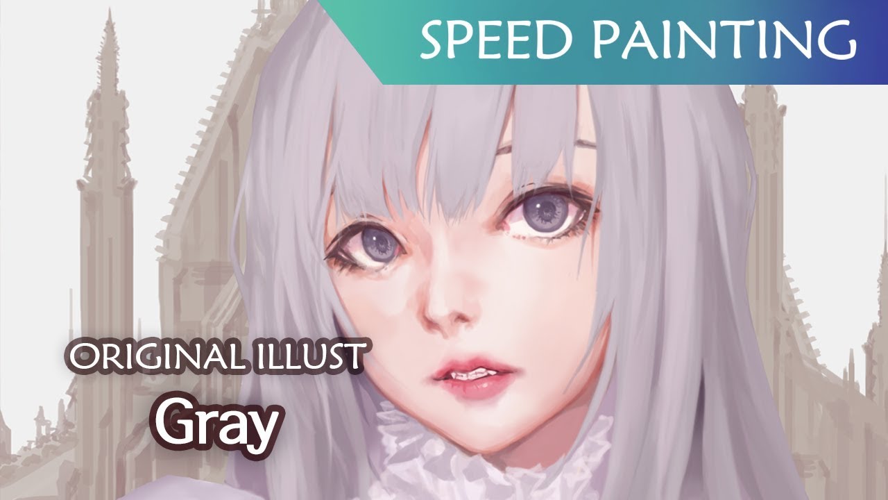 Speed Painting : Gray (오리지널) - YouTube