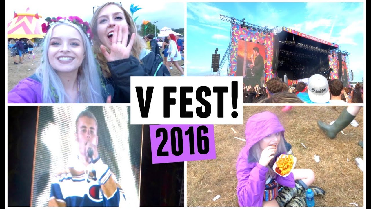 V FEST SATURDAY 2016 - JUSTIN BIEBER, SIA, JESS GLYNNE, BASTILLE ETC ...