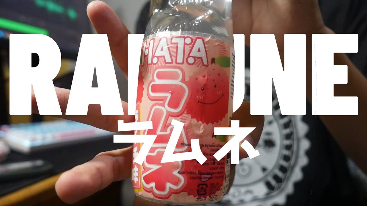 Video ini tentang minum Ramune - YouTube