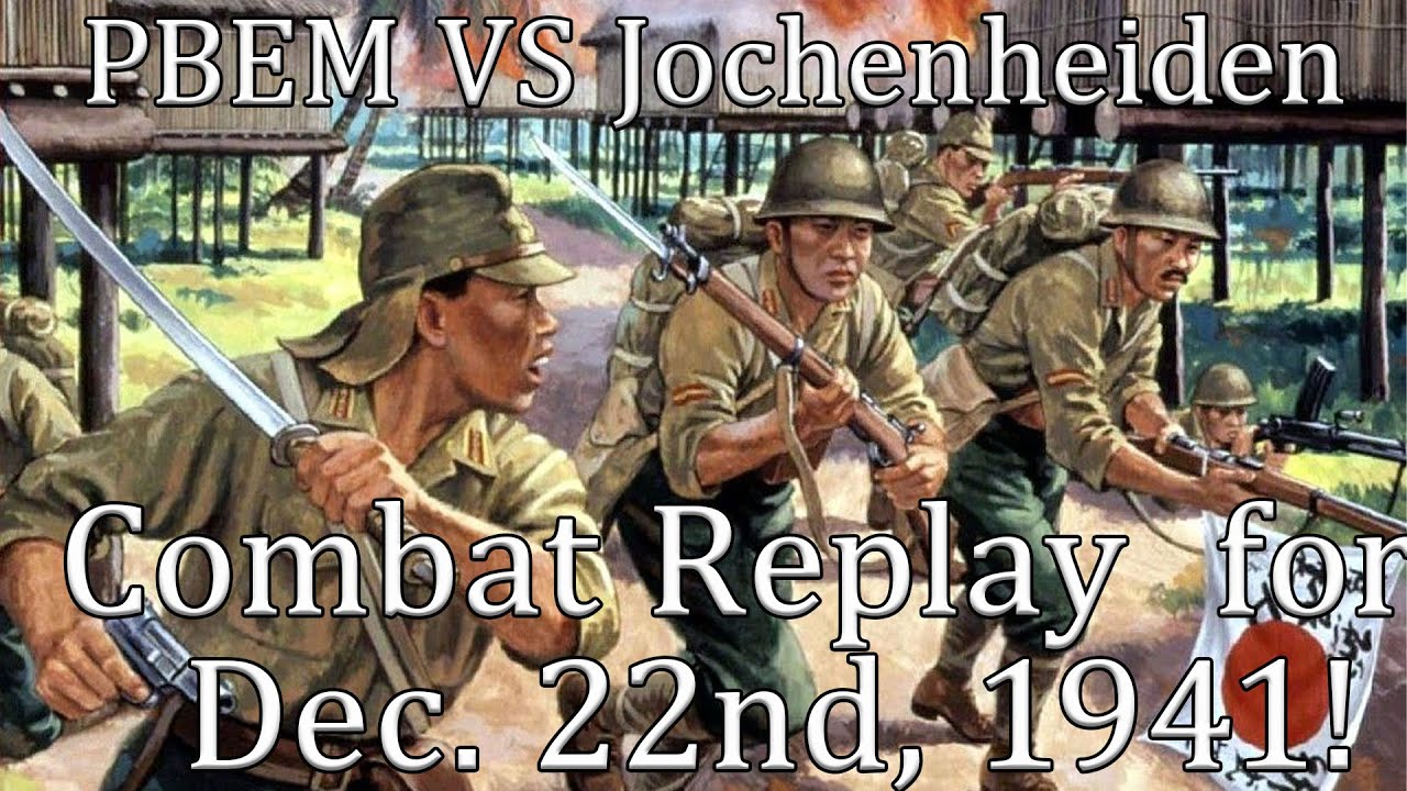PBEM Vs Jochen Combat replay for Dec. 22nd, 1941! Counterattack in ...