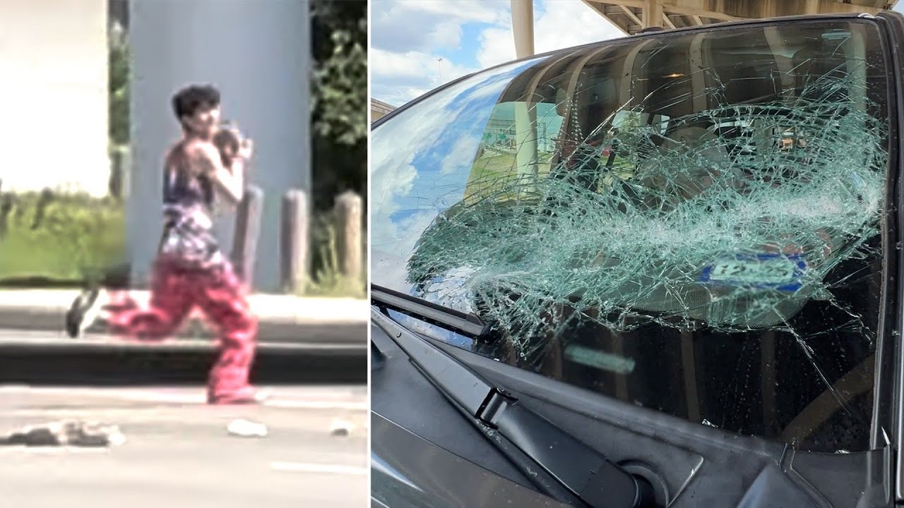 Man throwing large rocks damages at least 5 vehicles near Pearl, police ...