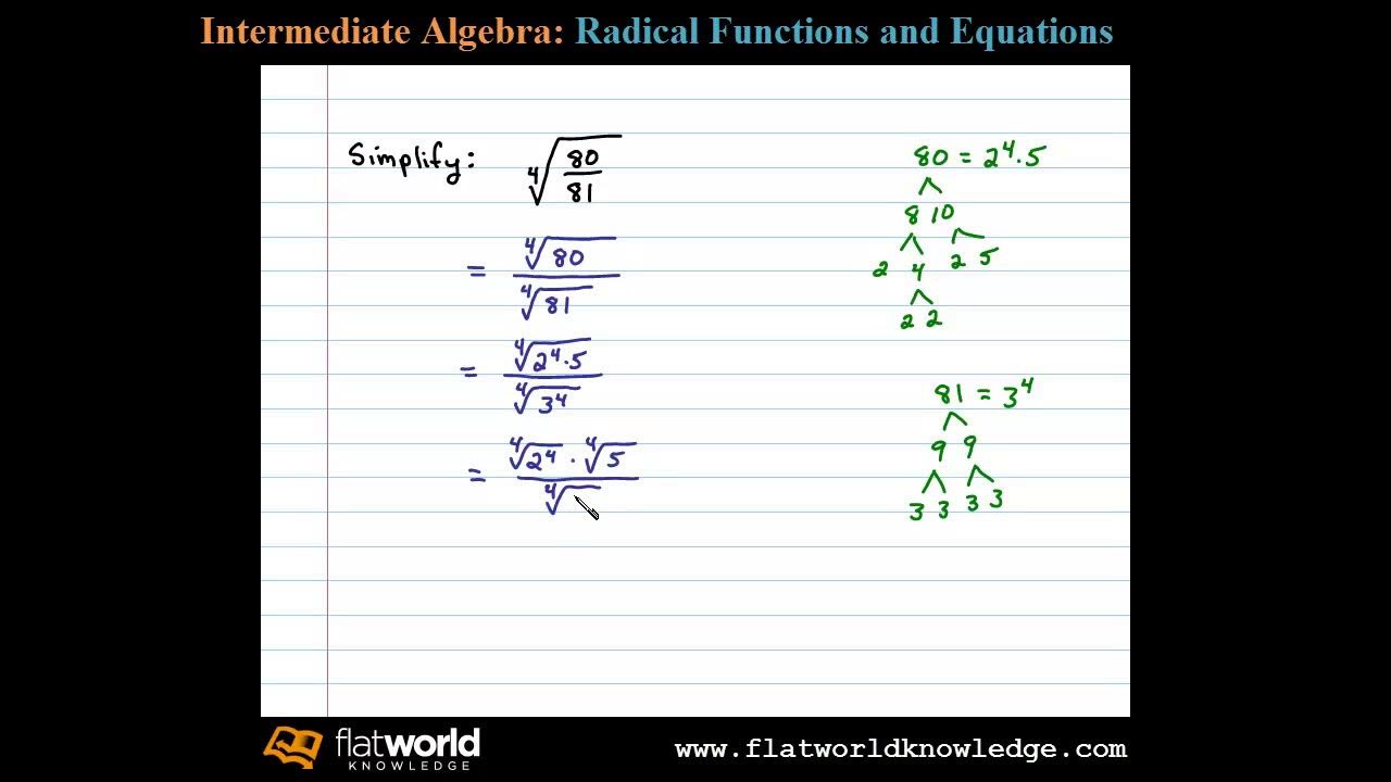simplify-a-fourth-root-of-a-fraction-algebra-fwk-ia-05-0103-youtube