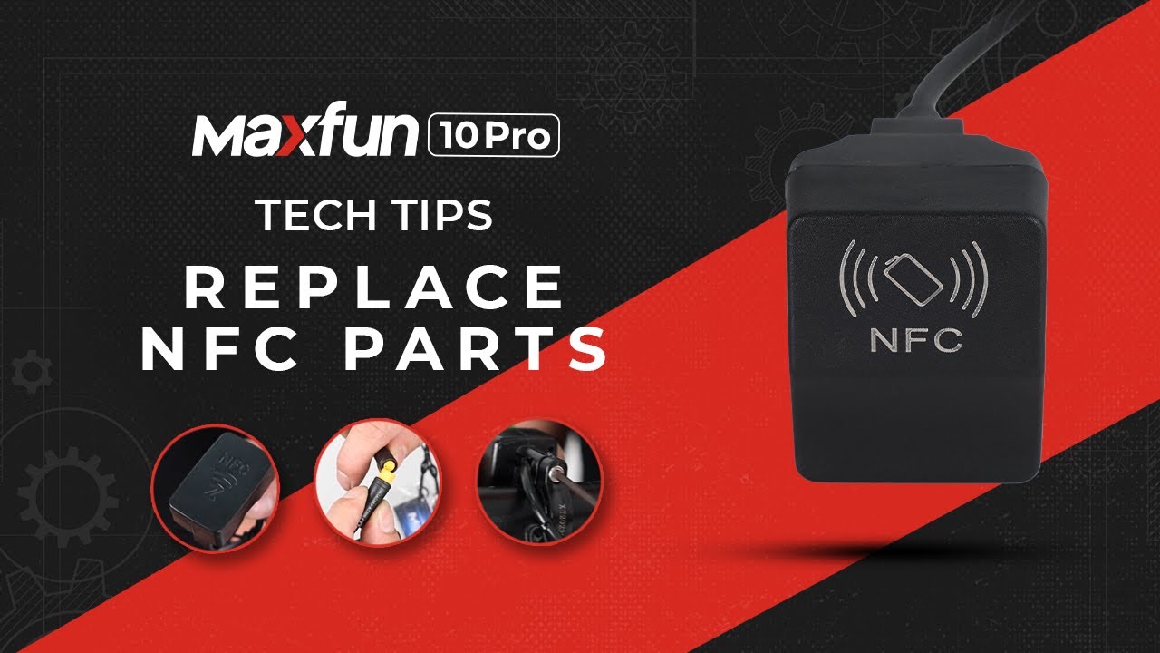 How to replace the NFC of Maxfun 10 PRO electric scooter - YouTube