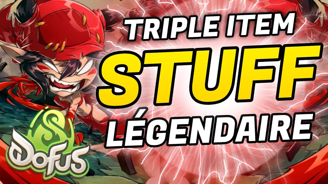 SACRIEUR TRIPLE LÉGENDAIRES ULTRA SATISFAISANT SUR DOFUS 3 UNITY - YouTube