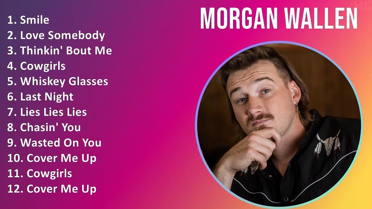 Morgan Wallen 2025 MIX Top Hits - Smile, Love Somebody, Thinkin' Bout ...