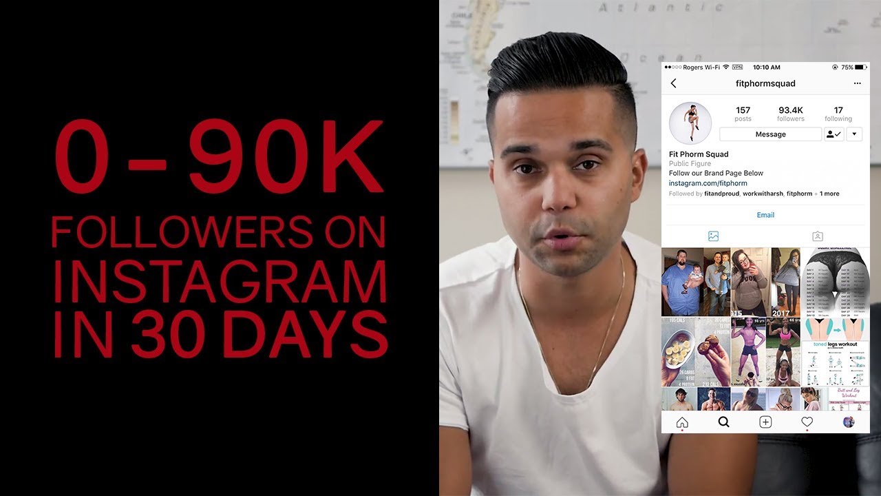 0 - 90k Followers On Instagram In 30 Days. - YouTube
