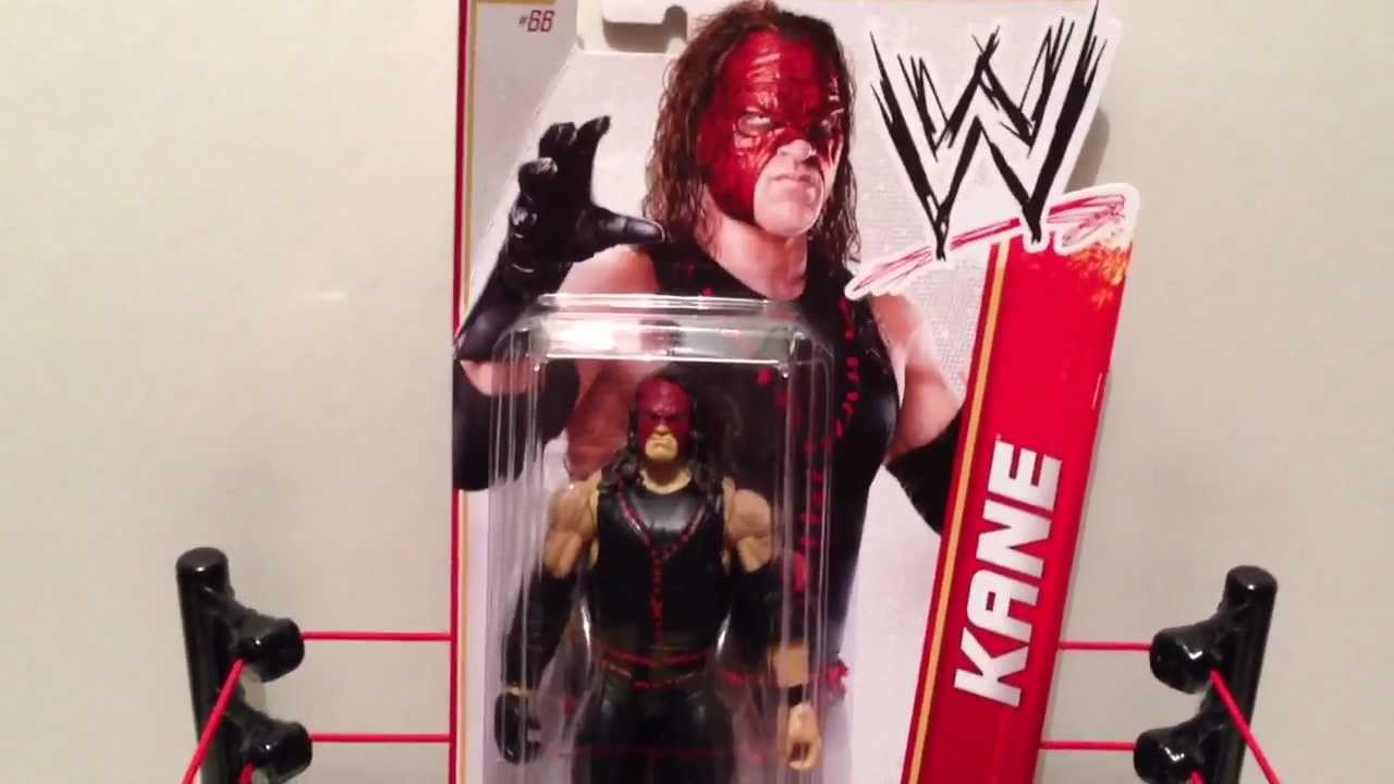 WWE ACTION INSIDER: Kane Superstars series 23 wrestling figure review ...