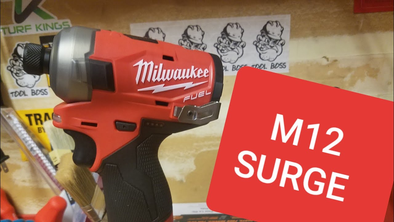 🔴NEW* MILWAUKEE M12 FUEL SURGE HYDRAULIC DRIVER - YouTube