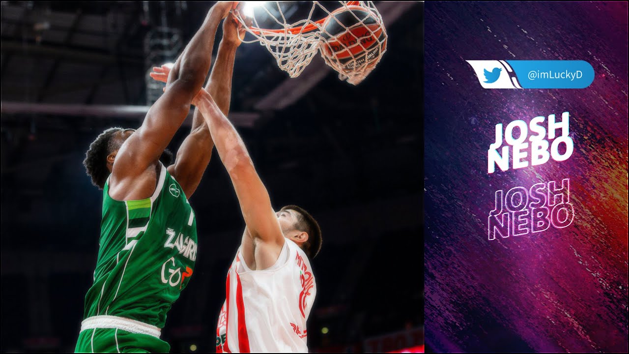 Josh Nebo career night vs Crvena zvezda | EuroLeague - YouTube