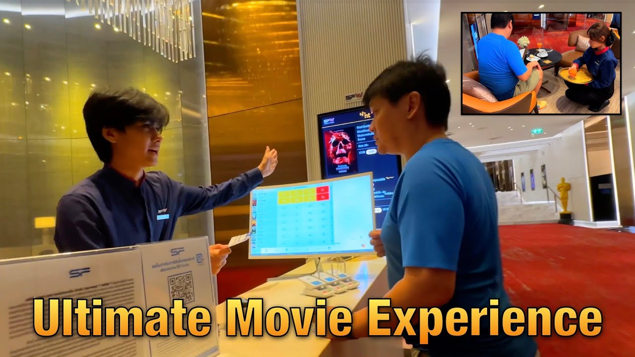 Bangkok's ULTIMATE Cinema Experience! First Class Movie Luxury - YouTube