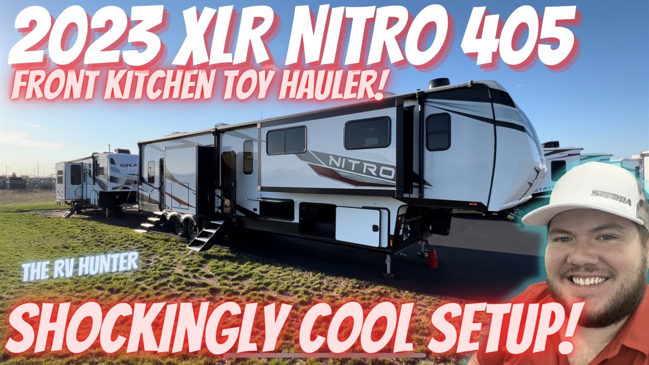 2023 XLR Nitro 405 | Toy Hauler with a Front Kitchen | Very Cool ...