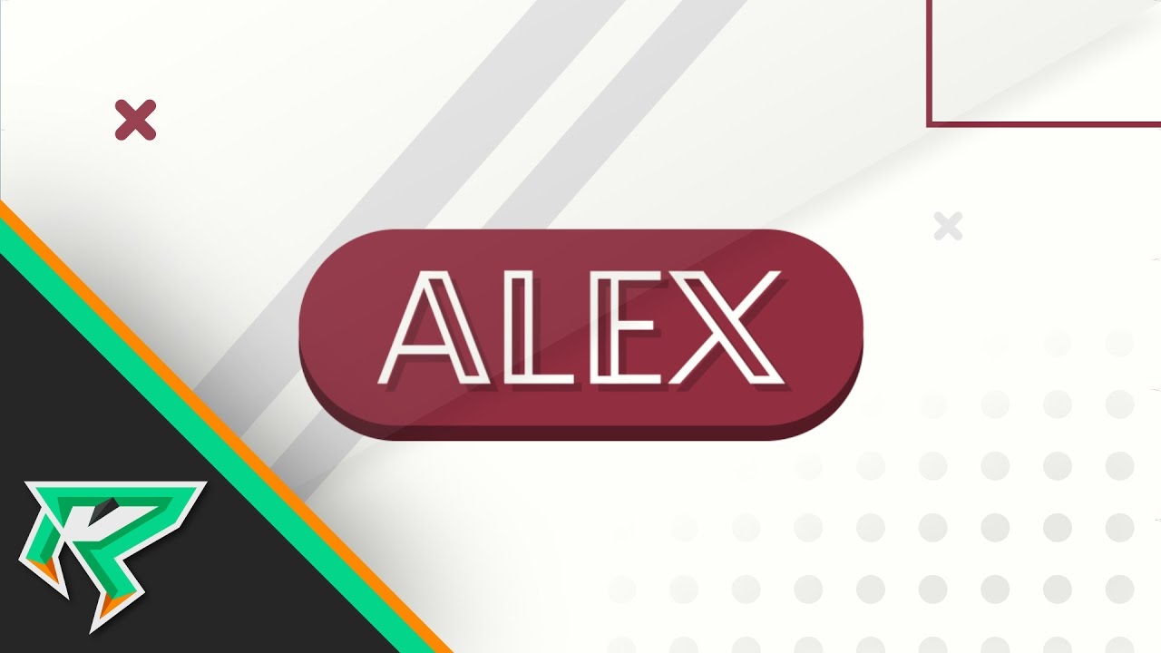 #103 Alex 2D Overlay Intro - by Rex - YouTube