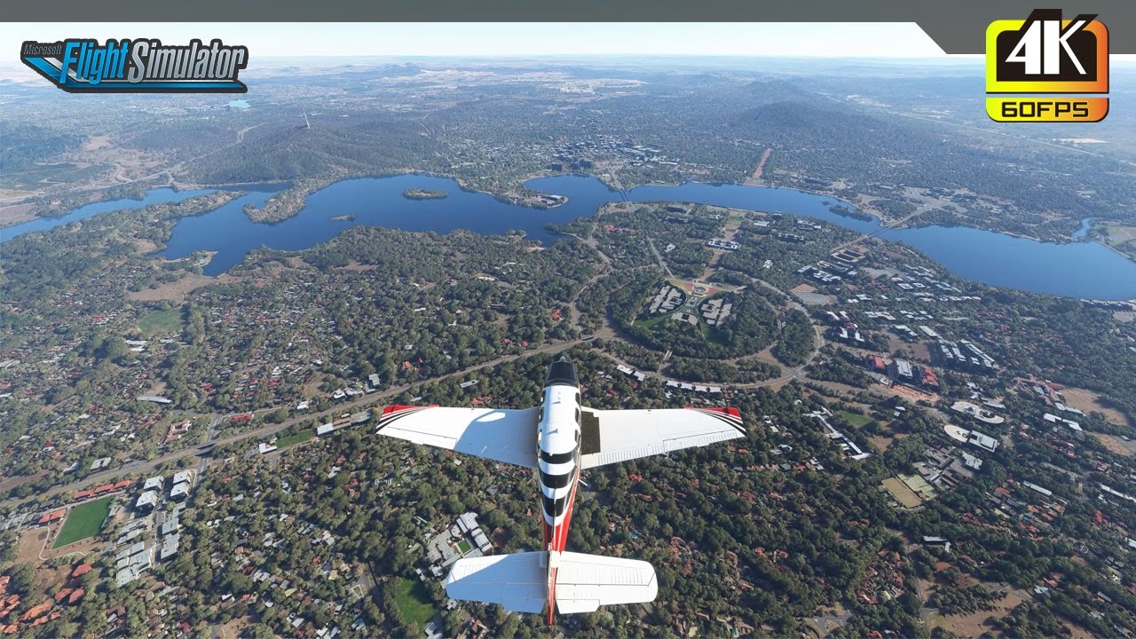 Aerial Shot Canberra, Australia [4K 60fps] - YouTube